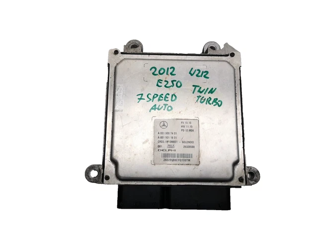 2012-2014 MERCEDES C220 C250 E220 E250 Ecu Engine Control Unit ...