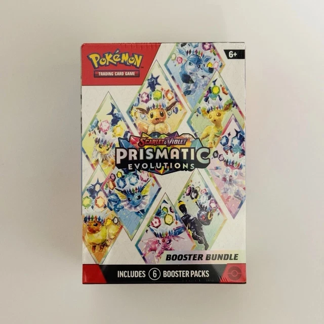 POKEMON TCG PRISMATIC Evolutions Booster Bundle Scarlet & Violet - New/Sealed 📦 EUR 71,06 ...