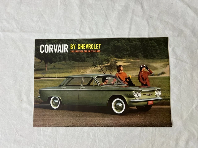 VINTAGE AUTOMOTIVE BROCHURE 1960 Chevrolet Chevy Corvair $9.95 - PicClick