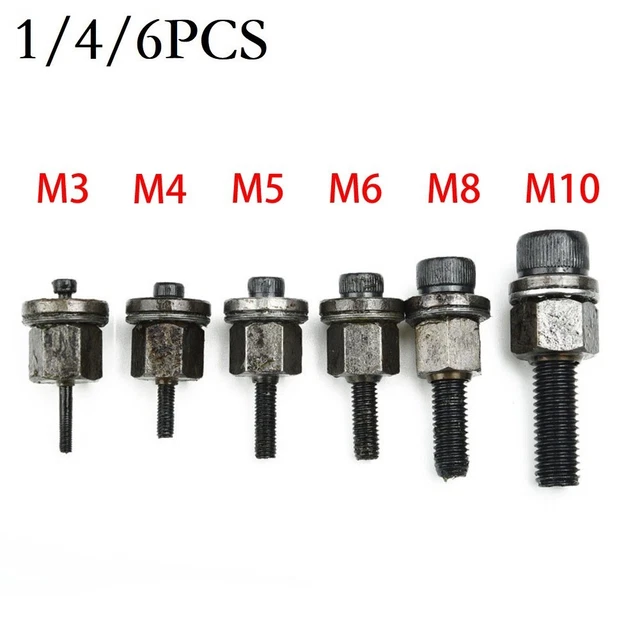 RIVETER TOOL MANDREL M4 M6 M8 Manual Riveter Nut Tool 1PCS/3PCS/6PCS Steel £7.18 - PicClick UK