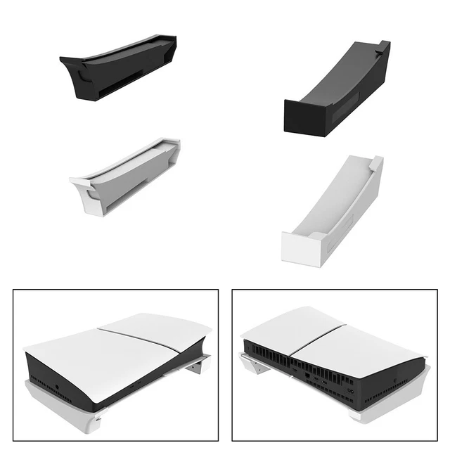ABS MATERIAL HORIZONTAL Stand for PS5 Pro For Disc and Digital Versions ...