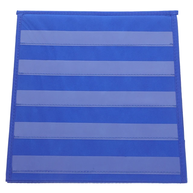 SMALL POCKET CHART for Classroom Preschool Pocket Chart Desk Pockets ...