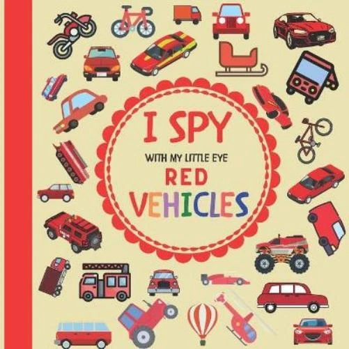 JACO DESIGN I Spy With My Little Eye Red Vehicles (Poche) I Spy ...