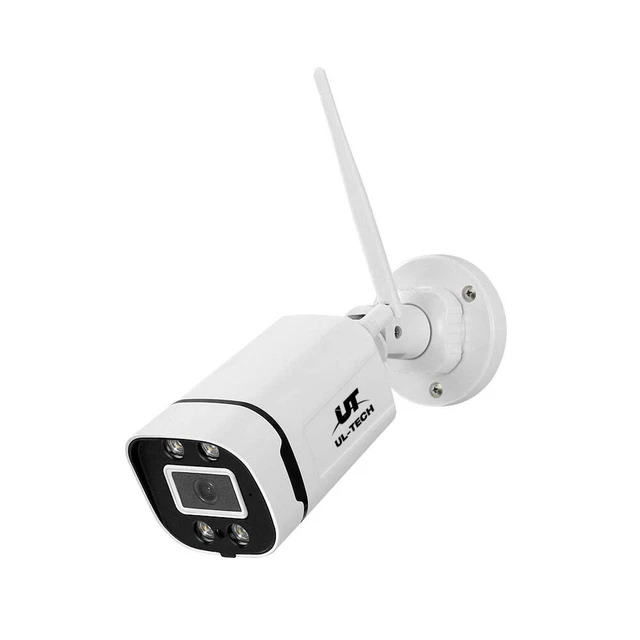 UL-TECH WIRELESS CCTV Camera 3MP WiFi IP65 Night Vision 2 Way Audio ...