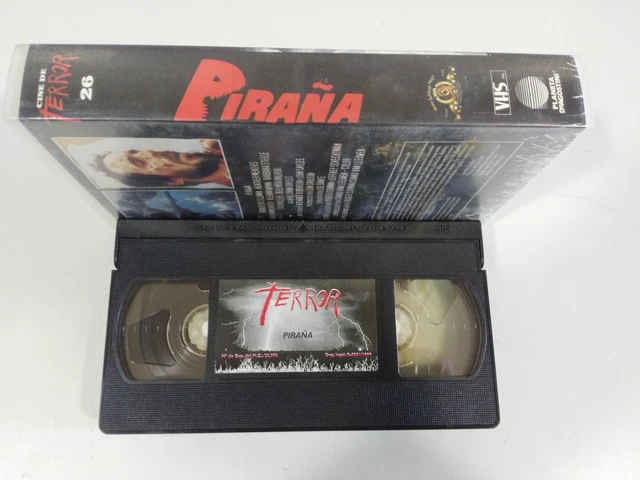 PIRANHA JOE DANTE Dillamn Menzies Mccarthy Horror VHS Tape Film ...