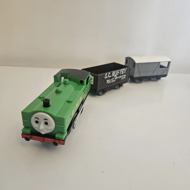 TOMY TRACKMASTER Thomas & Friends motorised Train Duck Scruffey & Toad ...