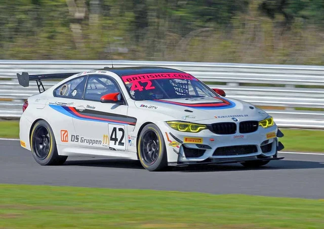 MARK KIMBER, BMW M4, British GT Champs, Oulton Park, A4 Photo £4.75 ...