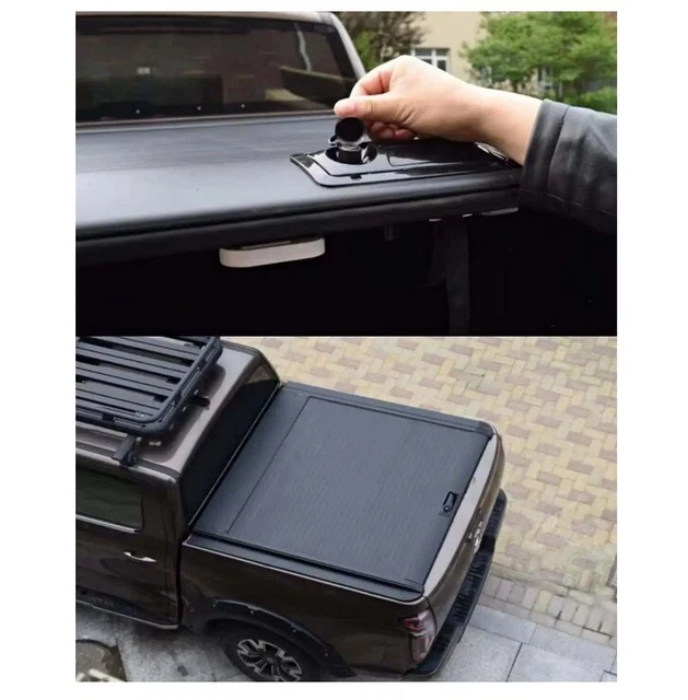 RETRACTABLE ROLL-UP HARD Tonneau Cover for Toyota LC79 Double Cab ...
