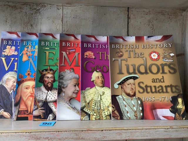 GREAT BRITISH HISTORY Books Set Of 6 published by Kingfisher Complete ...