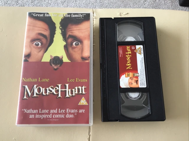 MOUSE HUNT STARRING Nathan Lane & Lee Evans - VHS Video Cassette Tape ...