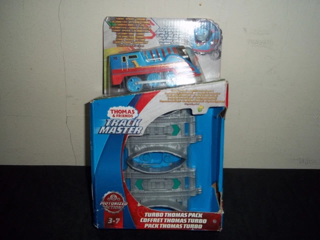FISHER PRICE TRACKMASTER Revolution Motorized Turbo Thomas Box Set ...