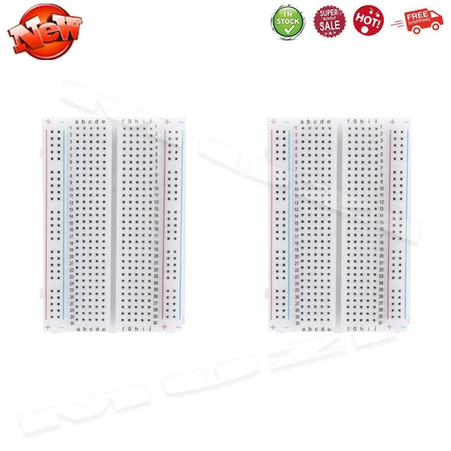MINI UNIVERSAL TEST Protoboard Spliceable Solderless Breadboard Circuit ...