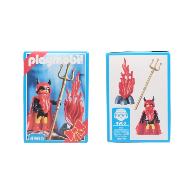 PLAYMOBIL KARSTADT LE Buffet Diable Lucifer lucifer lutin 4956 1997 ...