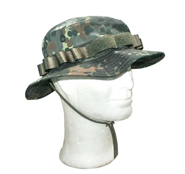 TACGEAR BUNDESWEHR GERMAN Army BW spot camouflage boonie hat cap bush ...