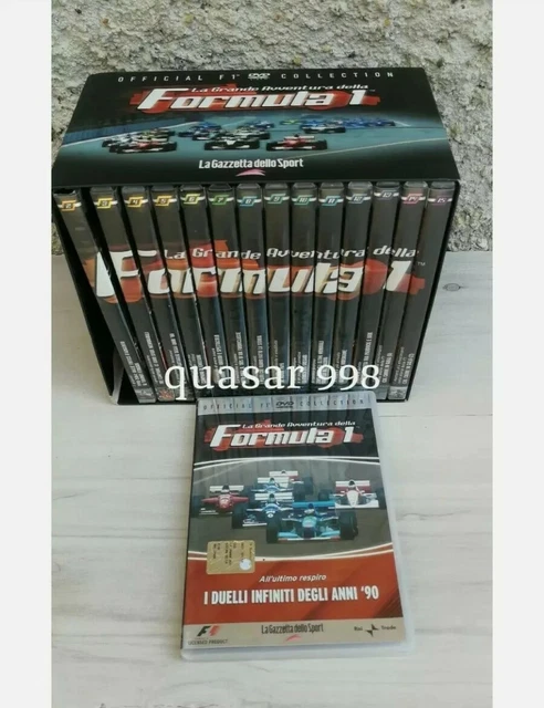 DVD-COFANETTO-LA GRANDE AVVENTURA Della Formula 1-F1-Box 15 Dvd-La ...
