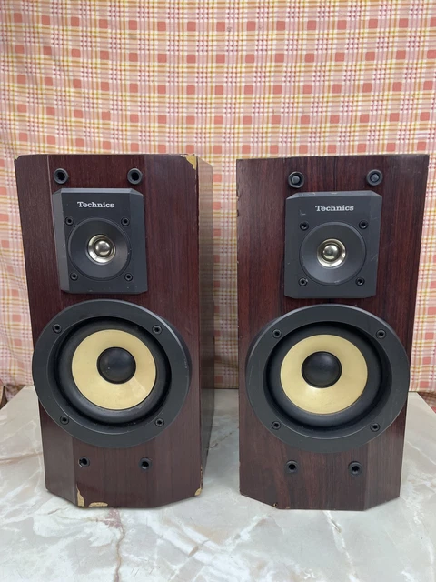 TECHNICS SB-HD560 HI-FI Stereo 2-way Loud Speakers 60w 6ohm Tested And ...