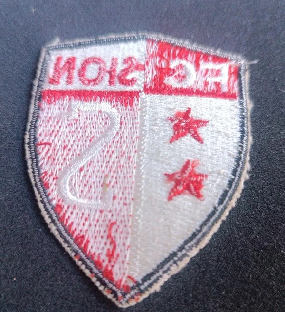 TOPPA PATCH RICAMO Distintivo Stemma Simbolo Logo Badge Crest Club Fc Sion EUR 3,00 - PicClick IT