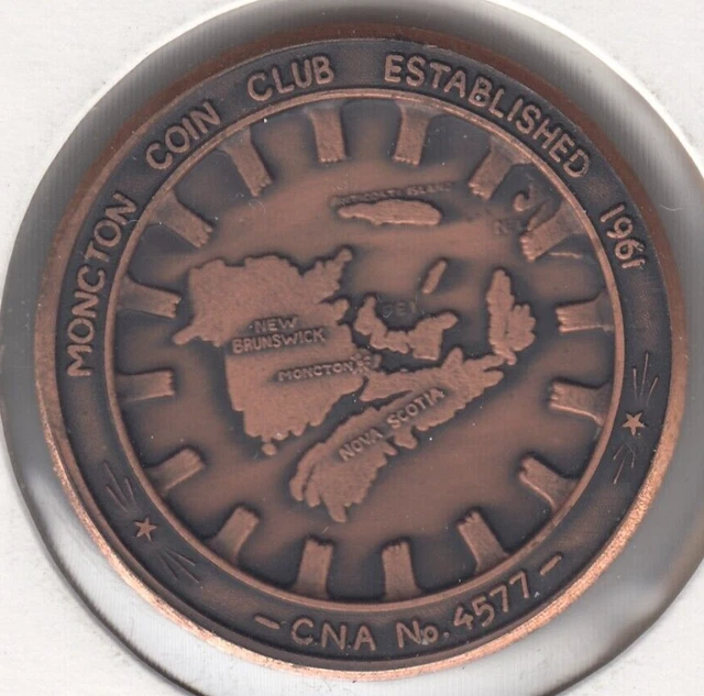 1929 - 1969 Moncton Coin Club - Hub of the Maritimes $15.00 - PicClick CA
