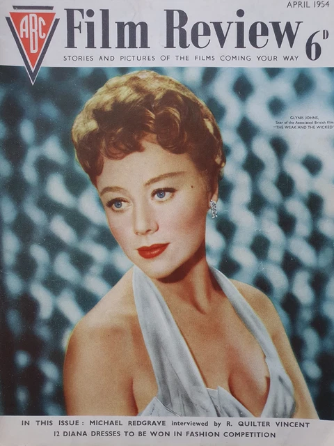 ABC FILM REVIEW Apr 1954 - Diana Dors, Glynis Johns, Ann Miller, Esther ...