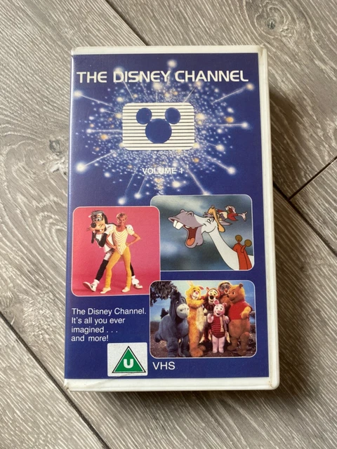 THE DISNEY CHANNEL VOL. 1 Pre Cert VHS video RARE Ex Rental MICKY MOUSE £9.99 - PicClick UK