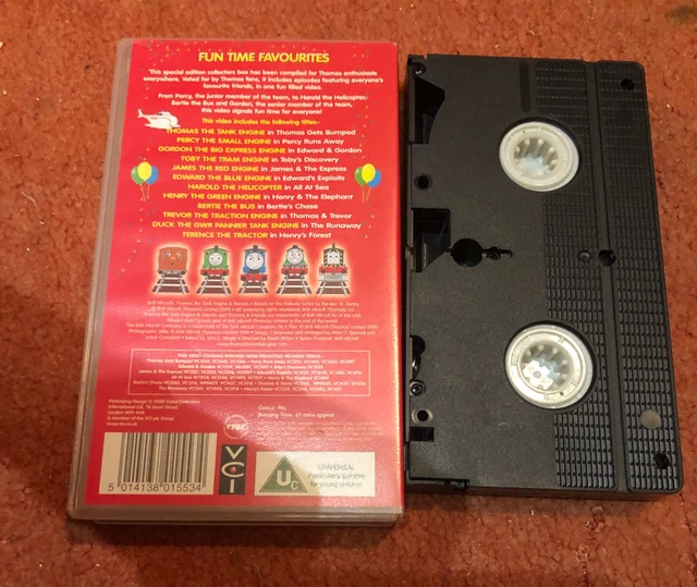 THOMAS THE Tank Engine - Fun Time Favourites (2000, VHS Tape ...