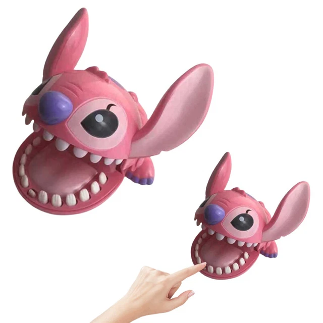 LILO AND STITCH Big Mouth Bite Finger Game Figure Tricky Prank Toy ...