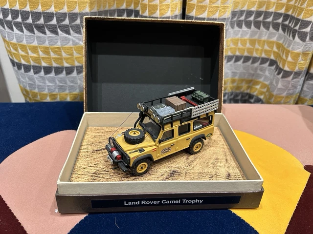 VERY RARE HOBBYAESCALA 1:35-scale Land Rover Defender 110 Camel Trophy ...