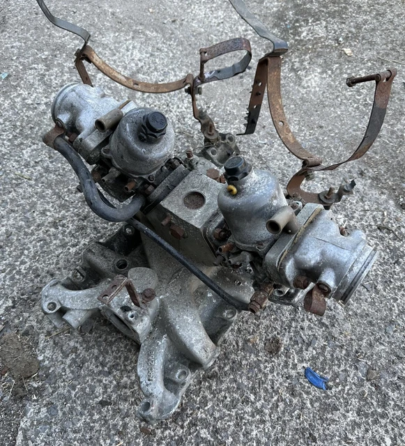 LAND RANGE ROVER Classic V8 Inlet manifold Complete SU Carbs £149.95 ...