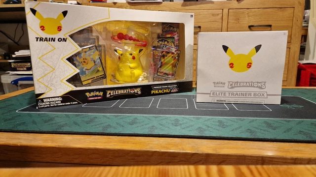 POKEMON TCG CELEBRATIONS 25th Anniversary Elite Trainer Box Pikachu ...