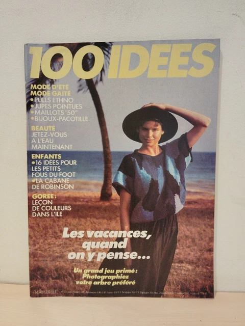 MAGAZINE MODE 100 IDEES 1978-1986 Lot De 21 Magazines EUR 25,00 - PicClick FR