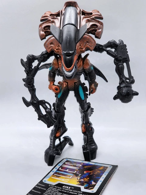 SPACE MARINE ATAX COMPLETE Alien Xenomorph Kenner Action Figure 1993 VS ...