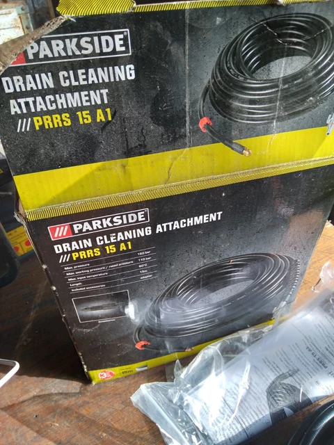 PARKSIDE PRESSURE WASHER drain cleaning attachment PRRS 15 A1 looks ...