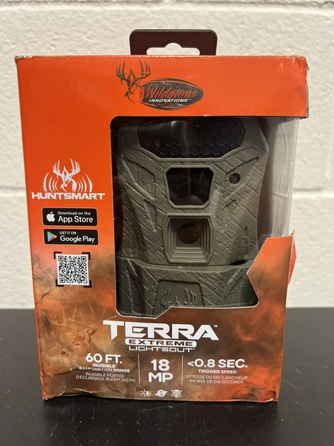 CAMÉRA TRAIL WILDGAME Innovations 60Ft 18Mp Terra Extreme Lightsout Wgi ...