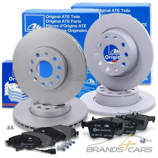 ATE BREMSSCHEIBEN +BELÄGE Vorne+Hinten Für Audi A3 8V Seat Leon 5F Vw Golf 7 EUR 244,90 ...
