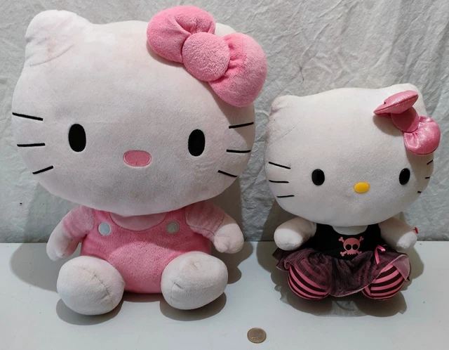 LOT DE 2 PELUCHES HELLO KITTY 36cm et 27cm EUR 39,90 - PicClick FR