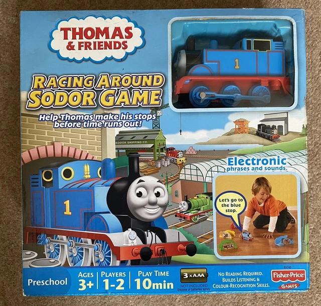 FISHER PRICE THOMAS Tank Engine and Friends Train Set Racing Around ...