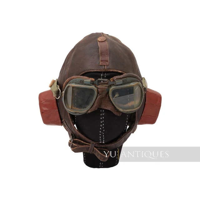 WW1 WW2 KINGDOM Of Yugoslavia Royal Yugoslav Air Force Pilot Headgear ...