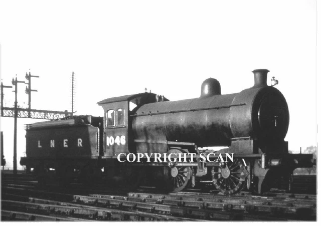 RAILWAY STEAM PHOTO. 1046 LNER CLASS J11 @ YORK SHED 38 £2.99 - PicClick UK