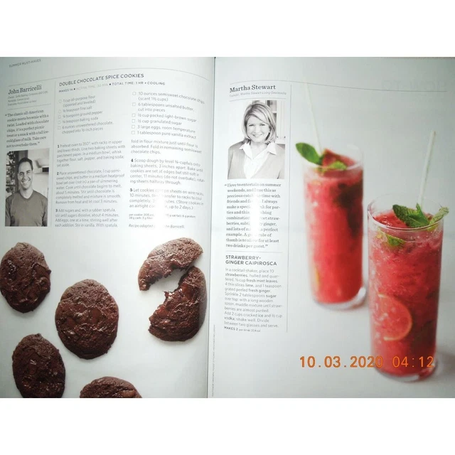 EVERYDAY FOOD MARTHA stewart SPECIAL summer made easy 120 RECIPES ...