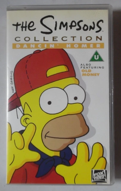 THE SIMPSONS COLLECTION Dancin' Homer Video Vhs Also Features Old Money ...