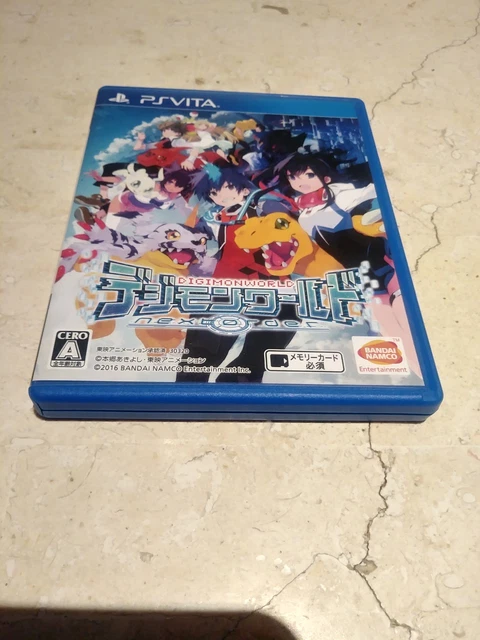 DIGIMON WORLD NEXT Order PS Vita Japanese $40.49 - PicClick CA