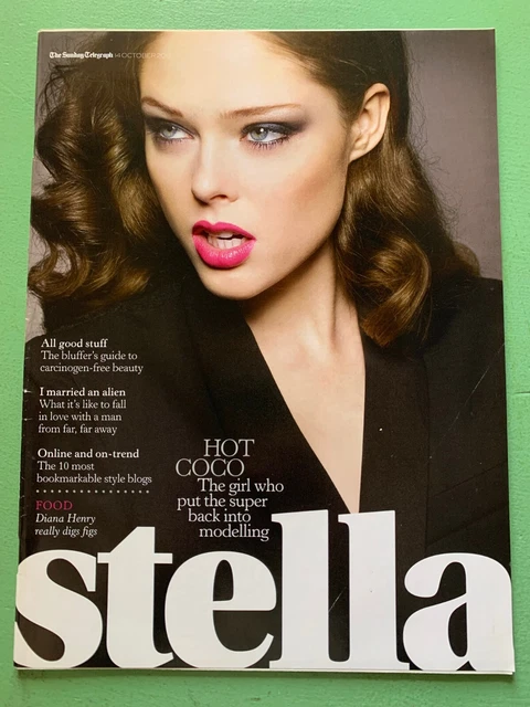 STELLA MAG 14-OCTOBER-2012 COCO ROCHA Model Milagros Photographer Anne ...