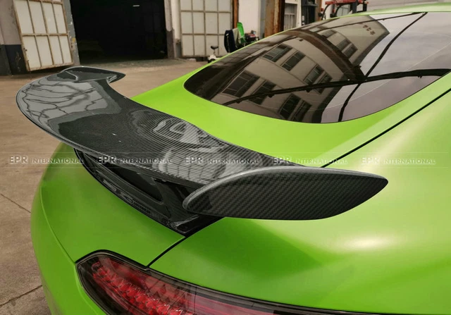 GTR STYLE CARBON Glossy Rear spoiler Wing Exterior kit For BENZ AMG GT ...