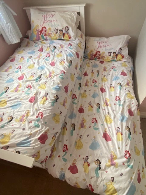 SINGLE BED WITH a pull out trundle £23.29 - PicClick UK