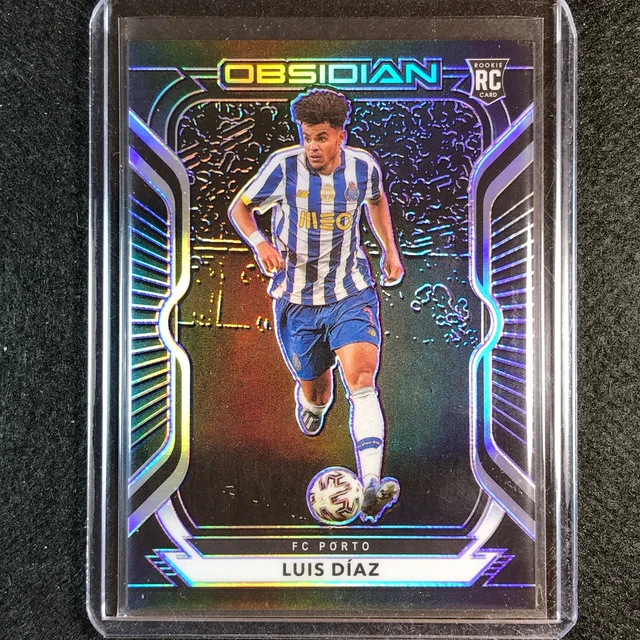 2020-21 OBSIDIAN LUIS DIAZ Rookie Base Electric Etch Purple 49/75 EUR 180,61 - PicClick FR