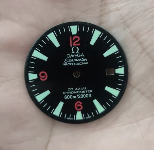 GENUINE DIAL OMEGA Seamaster Planet Ocean 600m Co-Axial Chronometer £ ...