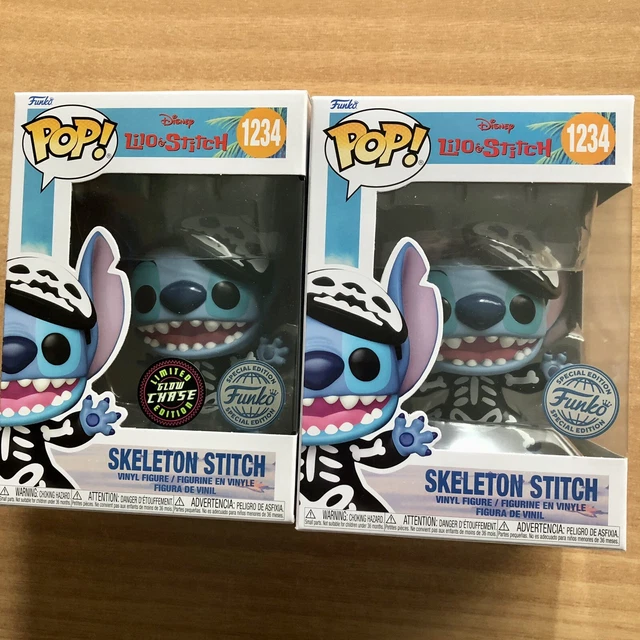 FUNKO POP DISNEY: Lilo & Stitch- Skeleton Stitch #1234 Chase edition ... FUNKO POP DISNEY: Lilo & Stitch- Skeleton Stitch #1234 Chase edition ...
