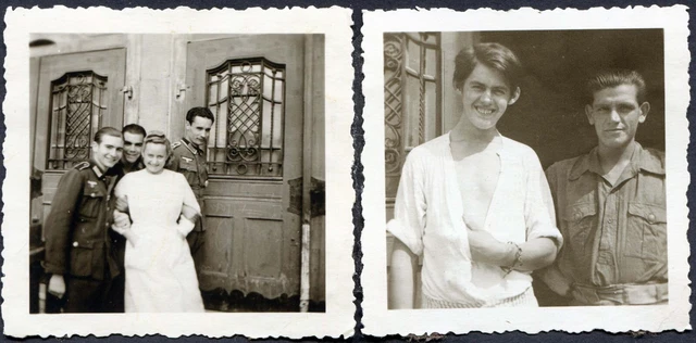 I6/6 WW2 ORIGINAL Photos Of German Wehrmacht Drk Red Cross Nurse £3.99 ...