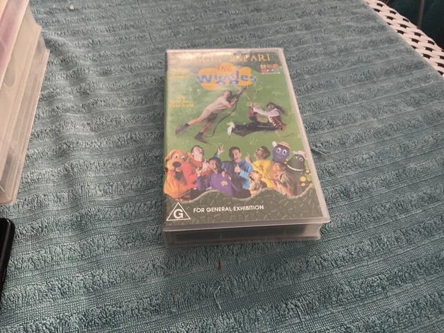 THE WIGGLES-WIGGLY SAFARI-VHS Tape-ABC For Kids-2002-Steve Irwin-The ...