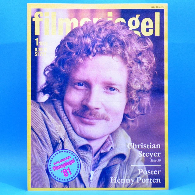 DDR FILMSPIEGEL 1 1981 Henny Porten Christian Steyer Jean-Paul Belmondo ...